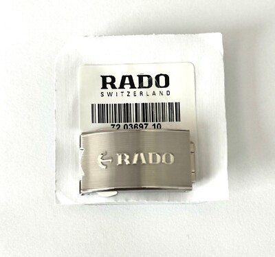 Original RADO Captain Cook Folding Silver Buckle Clasp For Bracelet ...
