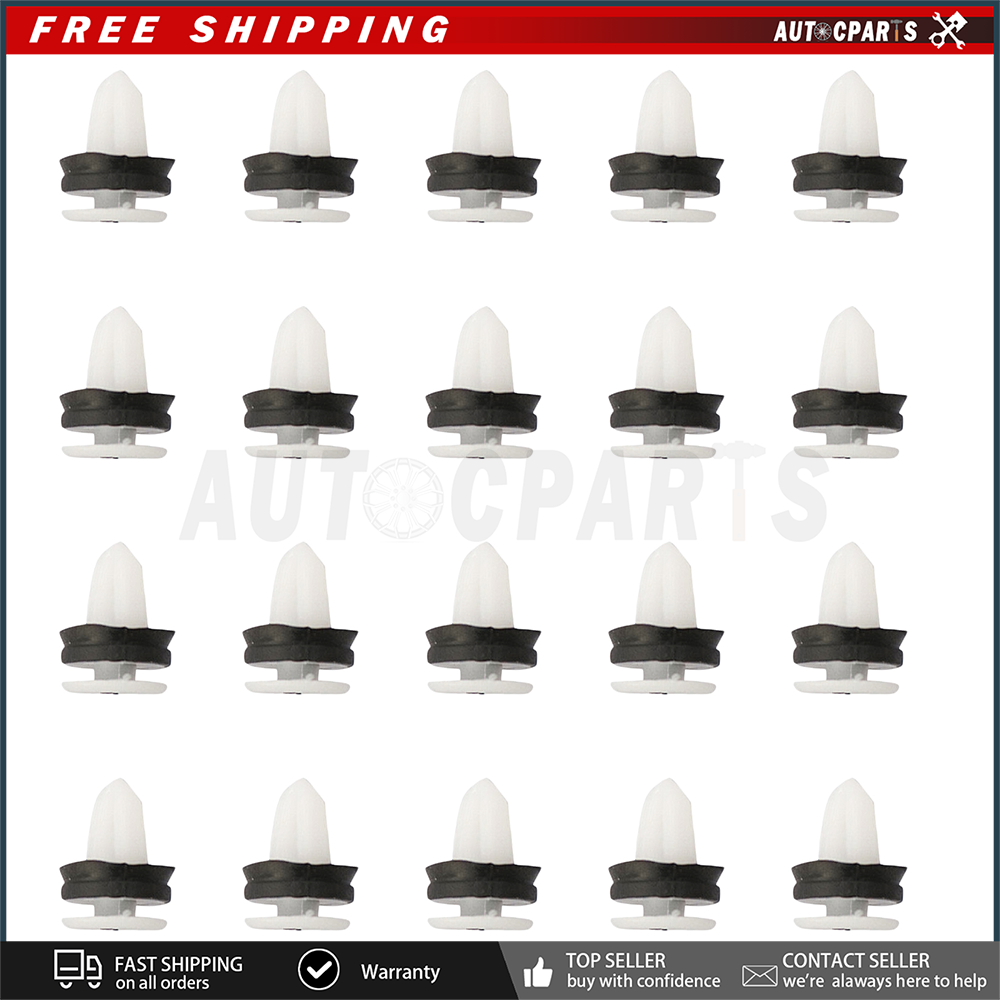 20X Side Molding Clips Trim Panel For Ford Transit Land Rover Range ...