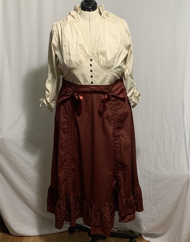 Torrid Dress Steampunk Western Pirate Costume Cosplay Halloween Plus 3 ...