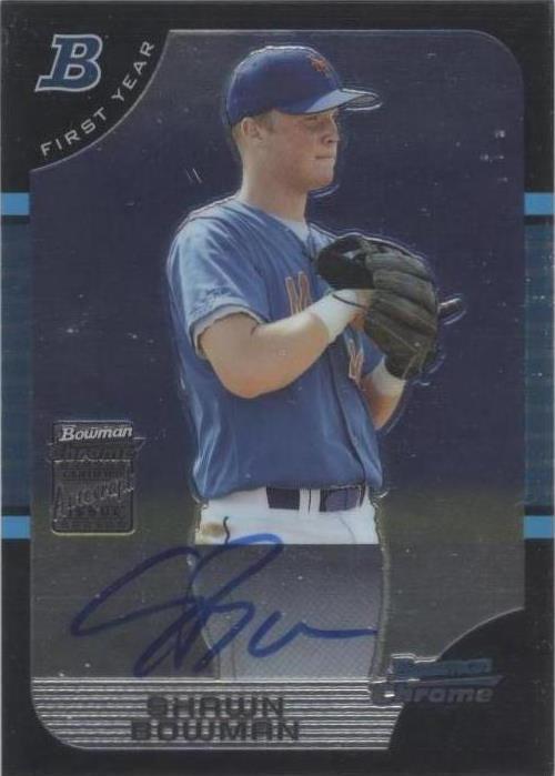 2005 Bowman Chrome - First Year Autograph Shawn Bowman #347 (AU, RC ...