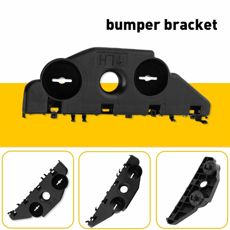 Pair Front Bumper Bracket Retainer Hold Fits Mount For Nissan Altima ...