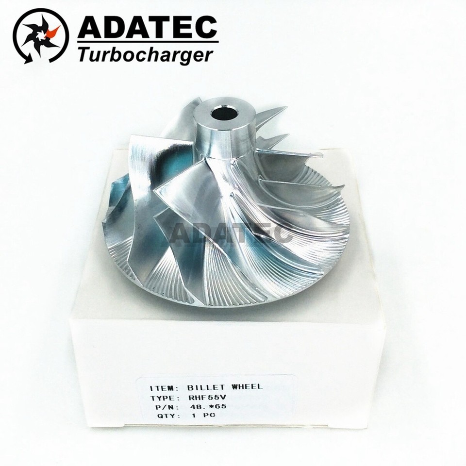 Turbine Compressor Wheel RHF55V VIET Turbo Shaft For Isuzu NQR 4HK1-E2N ...
