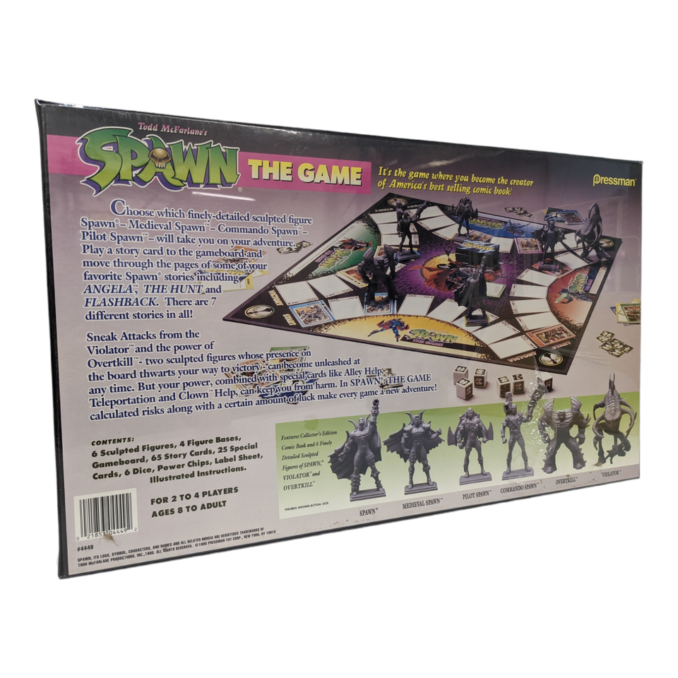 Vintage 1995 Pressman / McFarlane SPAWN Board Game, FACTORY SEALED! | eBay