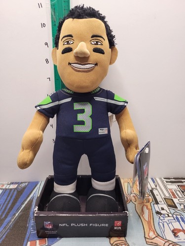 NWT Seattle Seahawks NFL #3 Russell Wilson 10-Inch Plush Doll New With ...