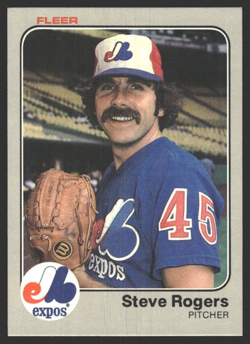Steve Rogers #294 1983 Fleer Montreal Expos | eBay