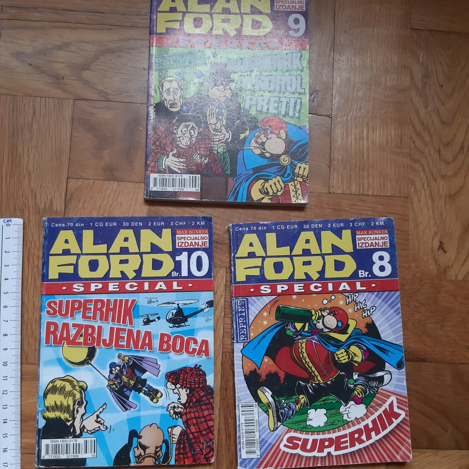 ALAN FORD 2003 LOT COMICS STRIP SPECIAL EDITION SERBIAN SERBIA COMIC ...