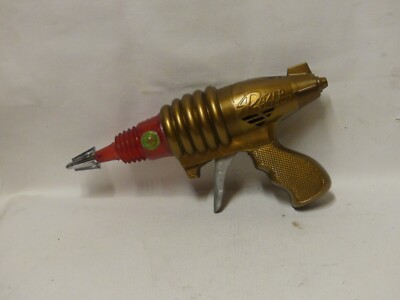 Vintage Gold Razer Raygun Working Friction Powered Space Ray Gun, Sound ...
