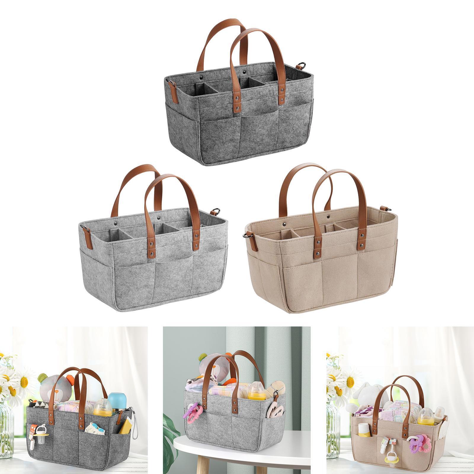 Felt diaper bag tote large capacity travel bag for | eBay