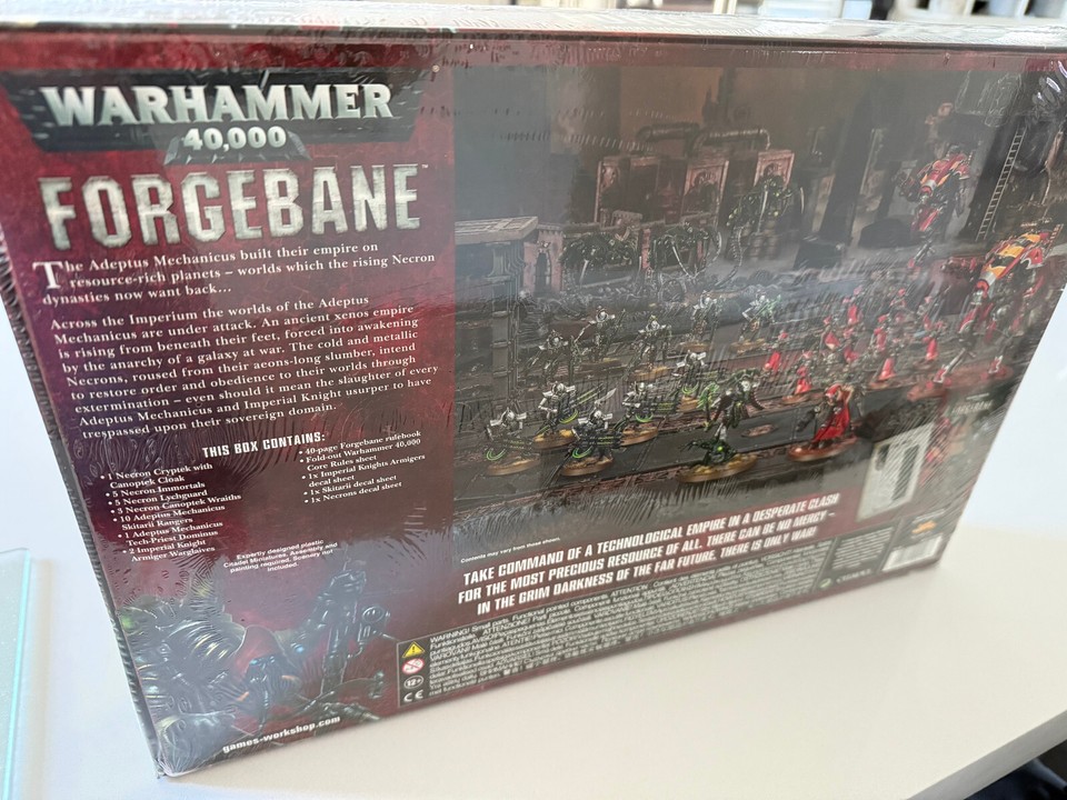 Games Workshop Warhammer 40K FORGEBANE Boxed Set | eBay