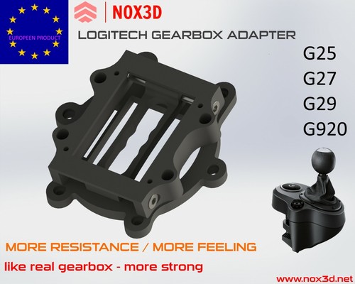 Gearshift Adapter strong UPGRADE MOD Logitech G29 G27 G920 G25 H Gear ...