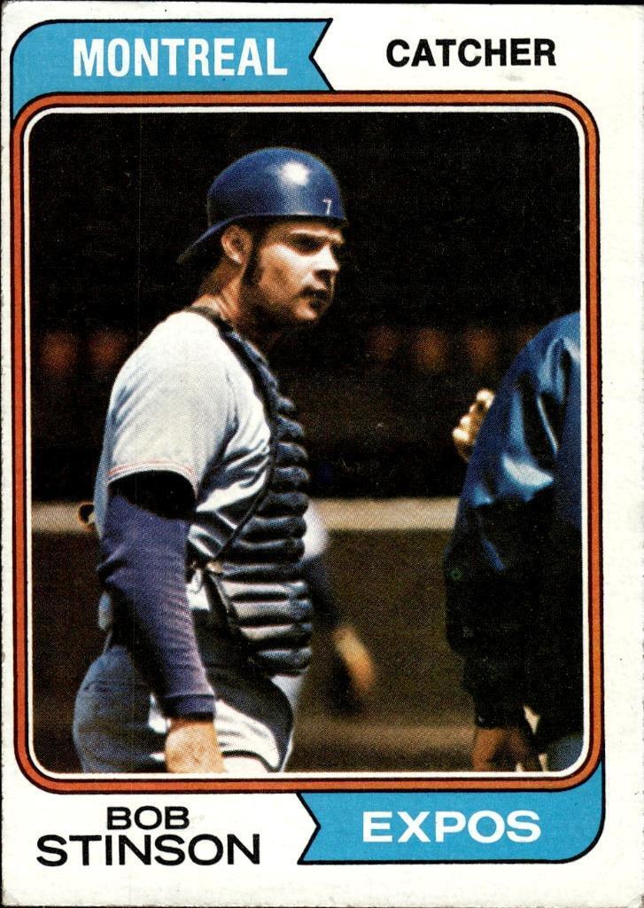 BOB STINSON 1974 Topps #653 BUY ANY 2 ITEMS FOR 50% OFF B210R1S27P2 | eBay
