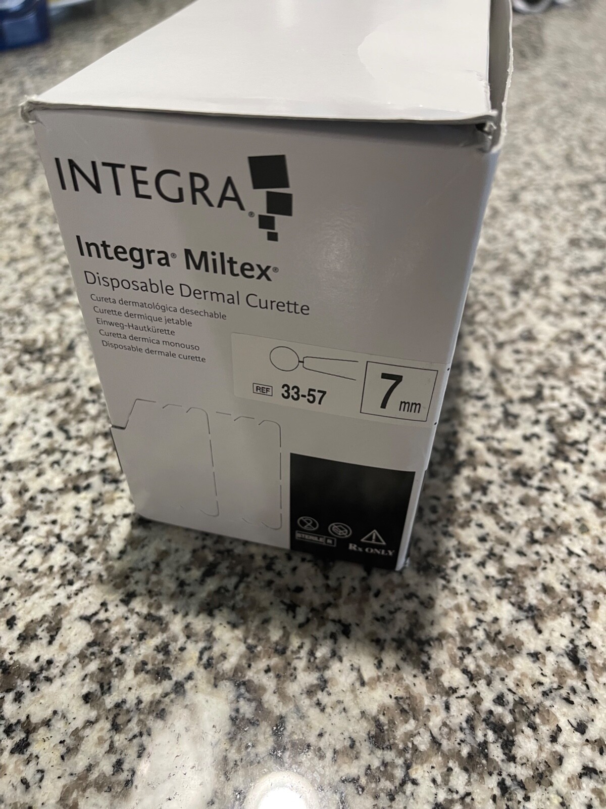 Integra Miltex 3357 7mm Dermal Curette - 50 Count | eBay