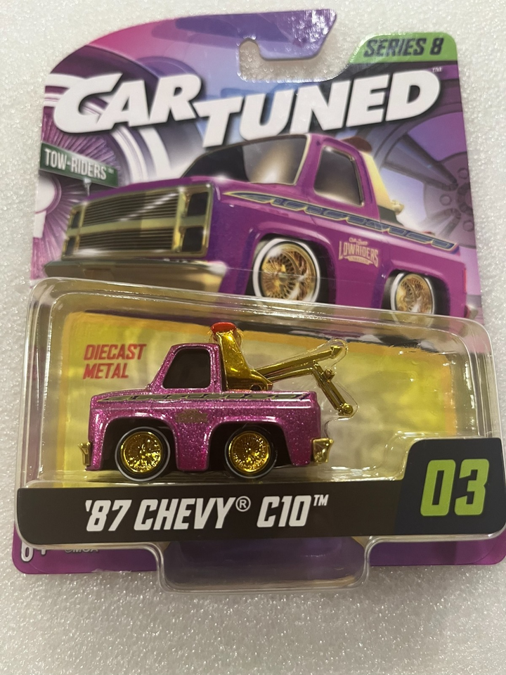 MGA CAR TUNED =lot of 2 ='87 CHEVY C10 TOW TRUCK = different colors | eBay