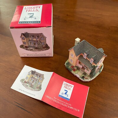 Liberty Falls Collection | Wilson Ranch House | AH91, 1996 | NEW | eBay