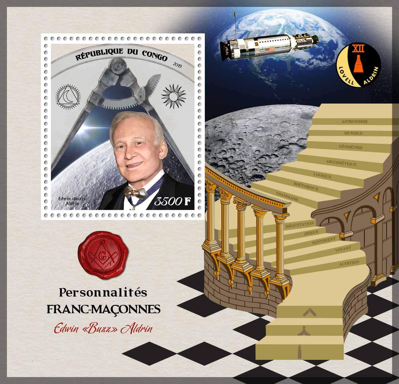 2019 MS MNH famous masons Edwin Buzz Aldrin masonics space apollo 11 | eBay