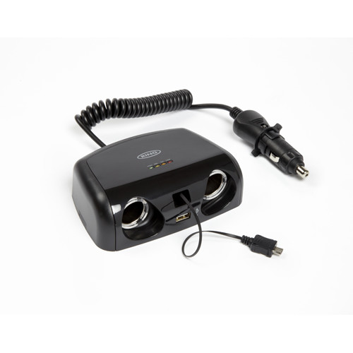 Ring Automotive RMS15 2-way Multisocket With Micro USB and 12 V 2 a for sale online | eBay UK