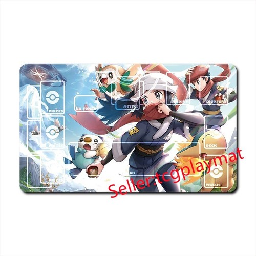 Akari Pokemon Playmat TCG Card Game Play Mat Gaming Desk Mat Mouse Pad ...
