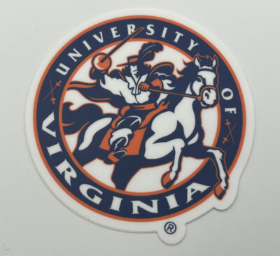 University of Virginia Vintage 90s Sticker University Vinyl Outdoor ...