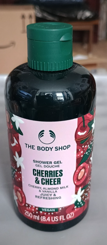 THE BODY SHOP CHERRIES & CHEER SHOWER GEL 250ML NEW FREE POSTAGE | eBay UK