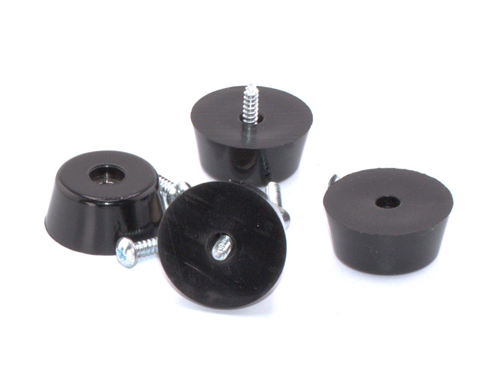 Power Generator Rubber Feet 5/8" Tall X 1 1/2" OD Mounting Screws Set ...