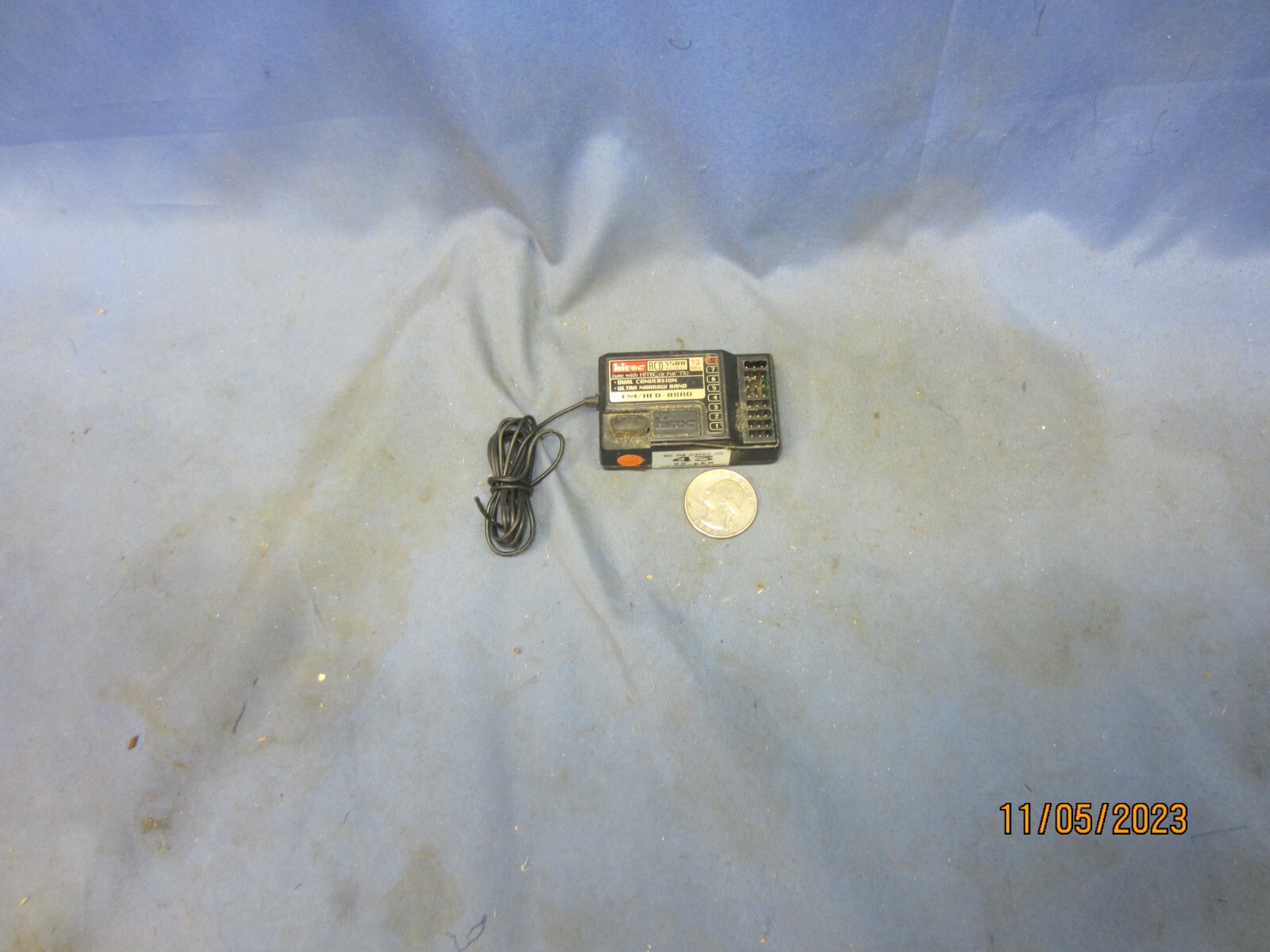 Channel 53 Hi-Tec FM Receiver Hfd-08rd Rcd3200 for Futaba or Hitec for ...