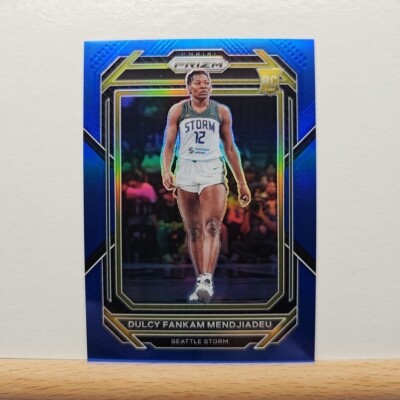 2023 Panini Prizm WNBA Basketball Dulcy Fankam Mendjiadeu BLUE Prizm ...