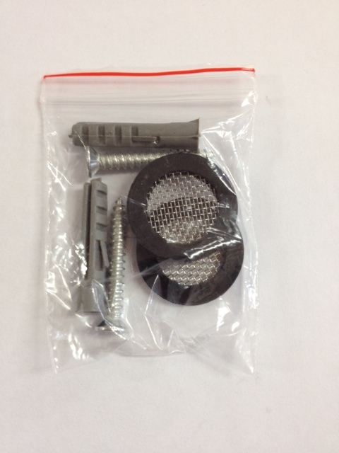 Shower Fixing Bracket Plate Thermostatic Mixer Bar Valve Wall Kit Metal ...