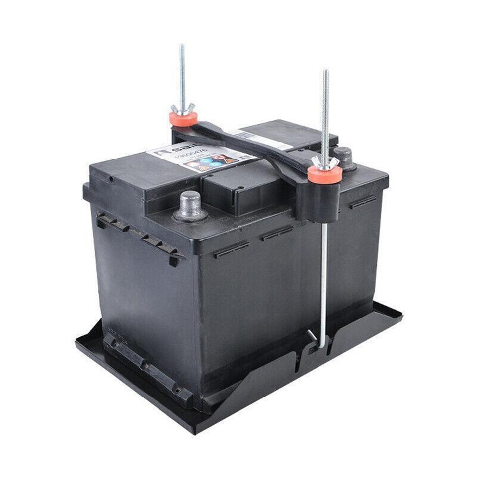 175MM Car Rubber Battery Hold Down Clamp Holder Tie Down Bracket Hold ...