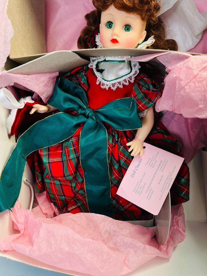 Madame Alexander Christmas Eve 241594 14" Doll With Box, Accessories ...