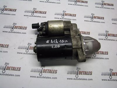 Mercedes E-class W212 1.8 petrol engine starter motor A0051513901 used ...