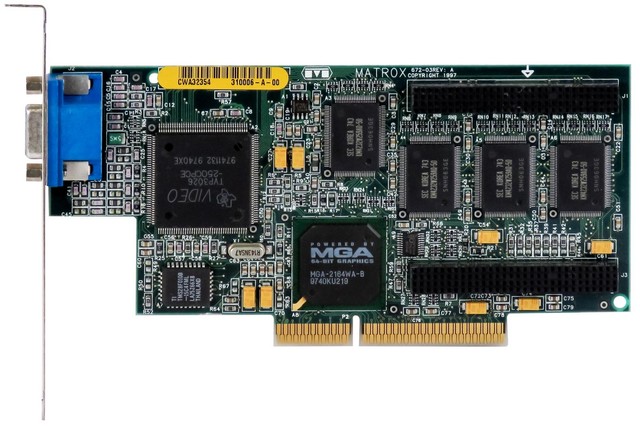 MATROX MILLENNIUM II 4MB MIL2A/4/HP AGP for sale online | eBay