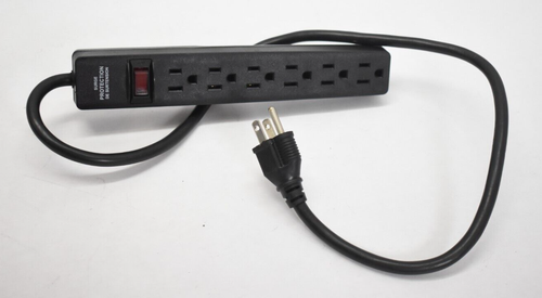 Surge Protection Relocatable Power Tap E192912 Type 3 Outlet 120Vac ...