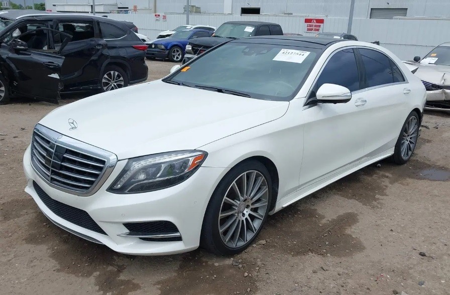💎 2014-2015 MERCEDES W222 S550 M278 4.7L TWIN TURBO ENGINE MOTOR RWD ...