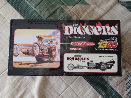 The Diggers 1320 1:24 Scale Don Garlits Swamp Rat VI B Die Cast ...