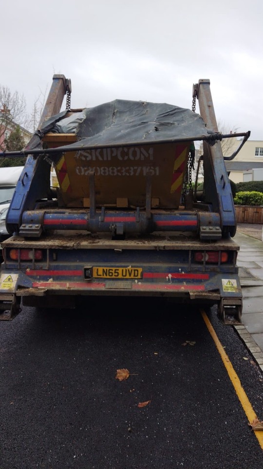 2015 Daf Skip Lorry Euro 6 Hyva Lifting Gear | eBay UK
