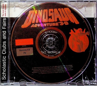 Knowledge Adventure Dinosaur Adventure 3-D PC CD-ROM Educational ...
