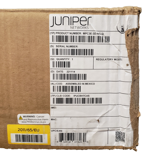 Juniper MPC3E-3D-NG-Q Expansion Module - MX Series 3D MX240 MX480 MX960 ...