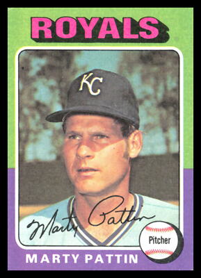 1975 Topps Marty Pattin #413Kansas City Royals VG 5G | eBay