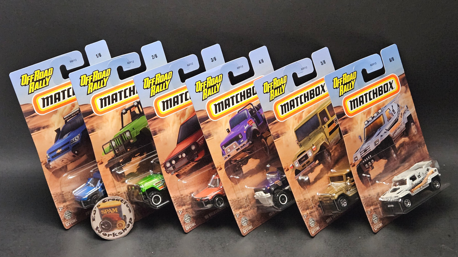 Matchbox 2024 Off Road Rally Complete Set of 6 GGF12-957C ...