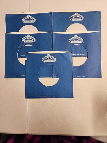 45 RPM 7" RECORD SLEEVES CO. SLEEVE 5 PACK SEE PHOTOS - Boardwalk ...