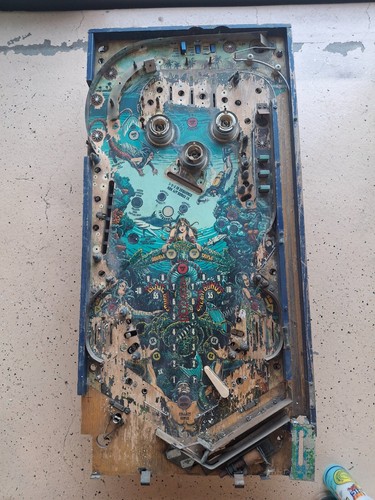 Fathom Pinball Machine (Bally, 1981) Playfield | eBay
