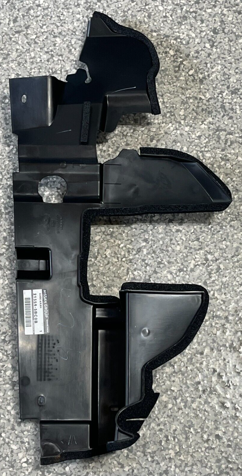 OEM Nissan Air Guide (Right) 21558-5BC0B | eBay