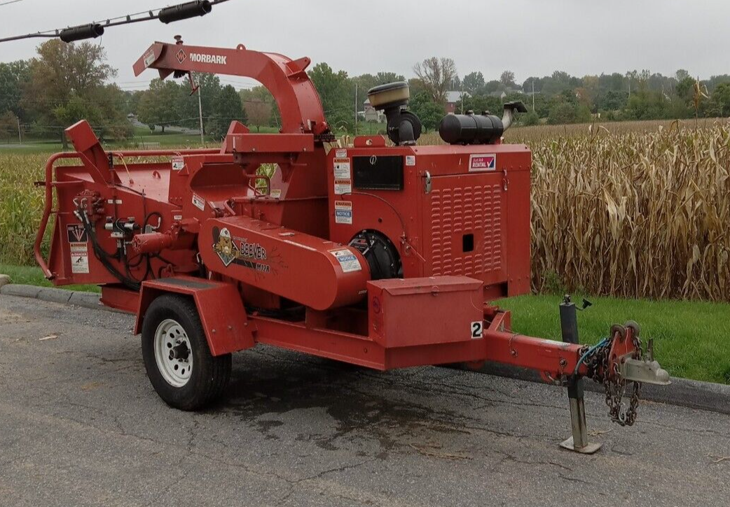 12 Inch Morbark Chipper, Beever M12R, 2014, APRX 1150 Hours, Local Pick ...