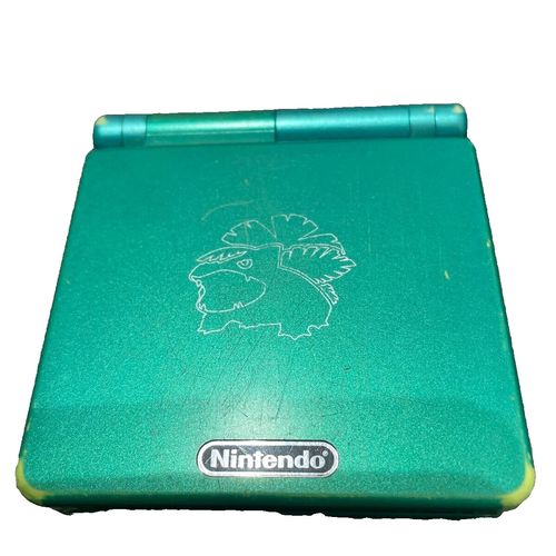 Nintendo GameBoy Advance SP Venusaur edition Pokemon Center Limited ...