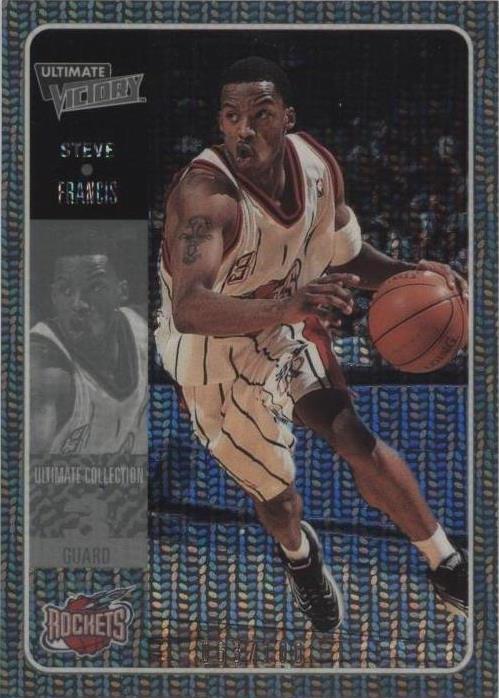 2000-01 Ultimate Victory - Steve Francis #19 Ultimate Collection /100 ...
