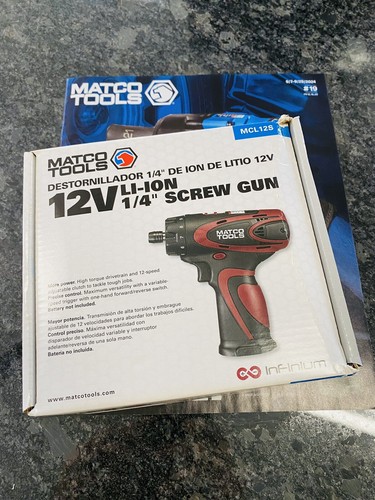 Matco Tools 12v Screw Gun 1/4 -Brand New- Fast Shipping | eBay