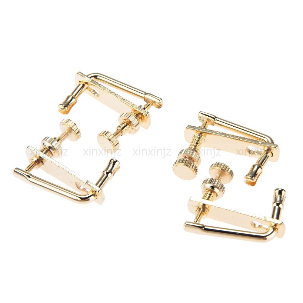 4PCS 4/4 Violin String Fine Adjuster Tuners Golden Violin Violin ...