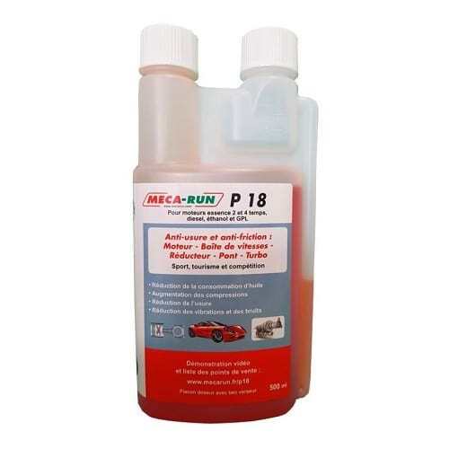 MECARUN P18 anti-usure et anti-friction - traitement huile 500ml ...