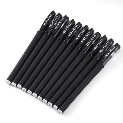 10PCS 0.5mm Gel Pen Black/Red/Blue Ink Signature Pen Neutral Pen ...