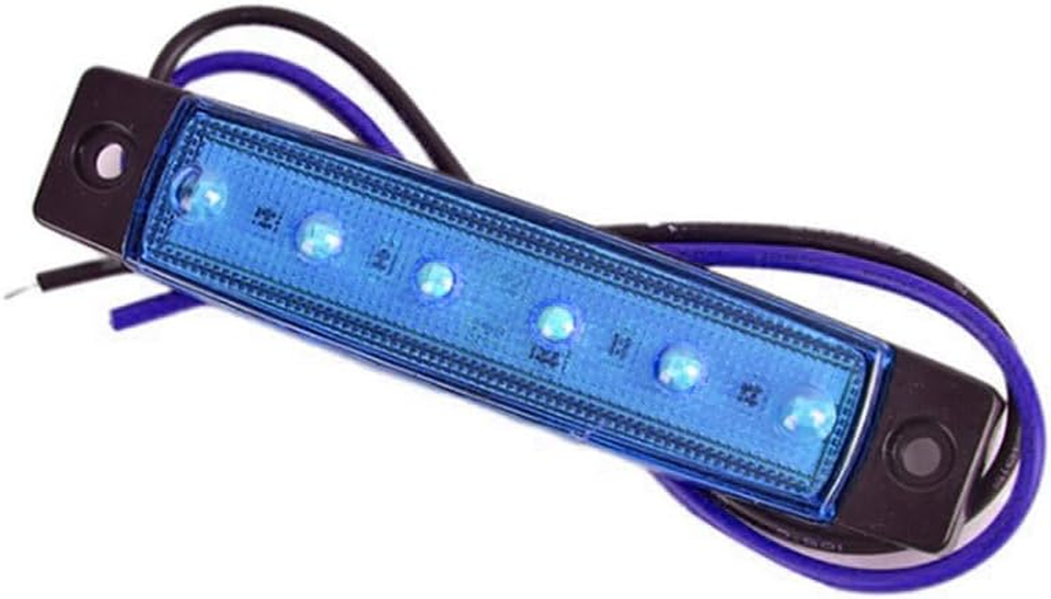 12PCS 12V Marine Boat Blue LED Deck Lights Waterproof Stern Transom ...